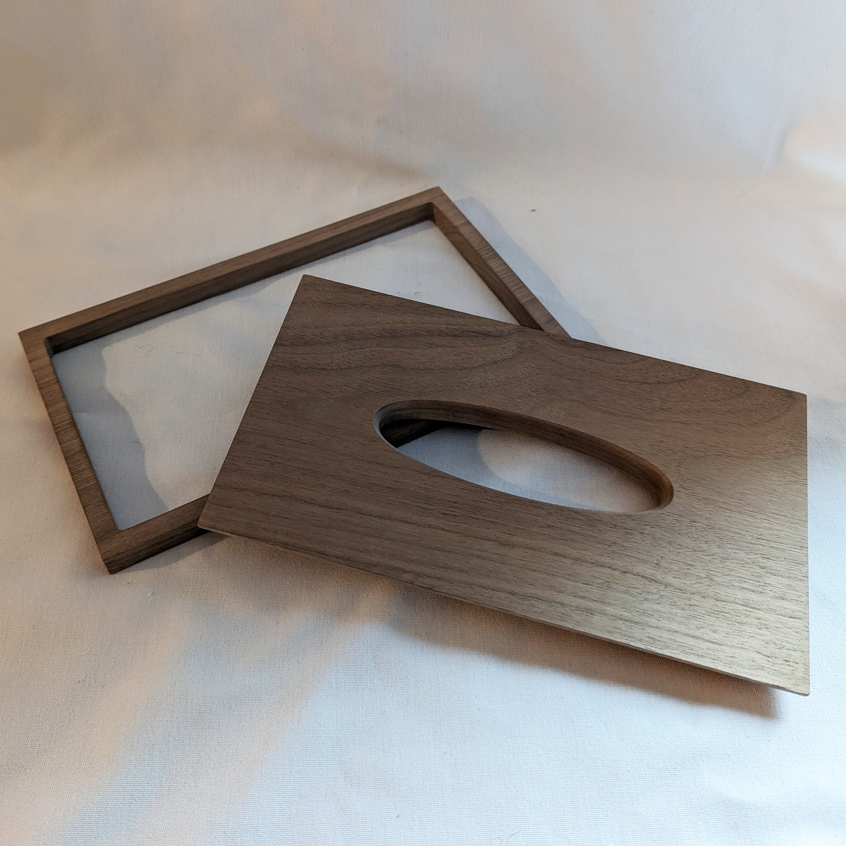 Rectangle Tissue Lid & Rim Set | D.E.L.S. Nantuckets