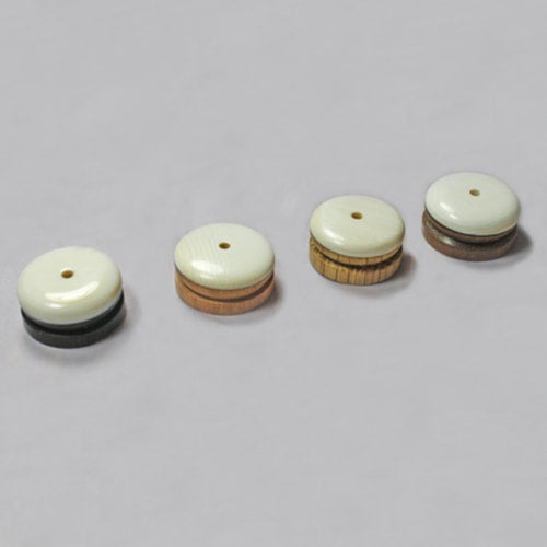 Ivory Overlay Knobs for Handles | D.E.L.S. Nantuckets